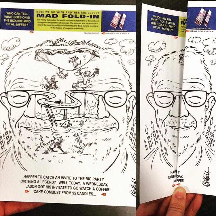 R.I.P. Al Jaffee - by Jason Chatfield - New York Cartoons