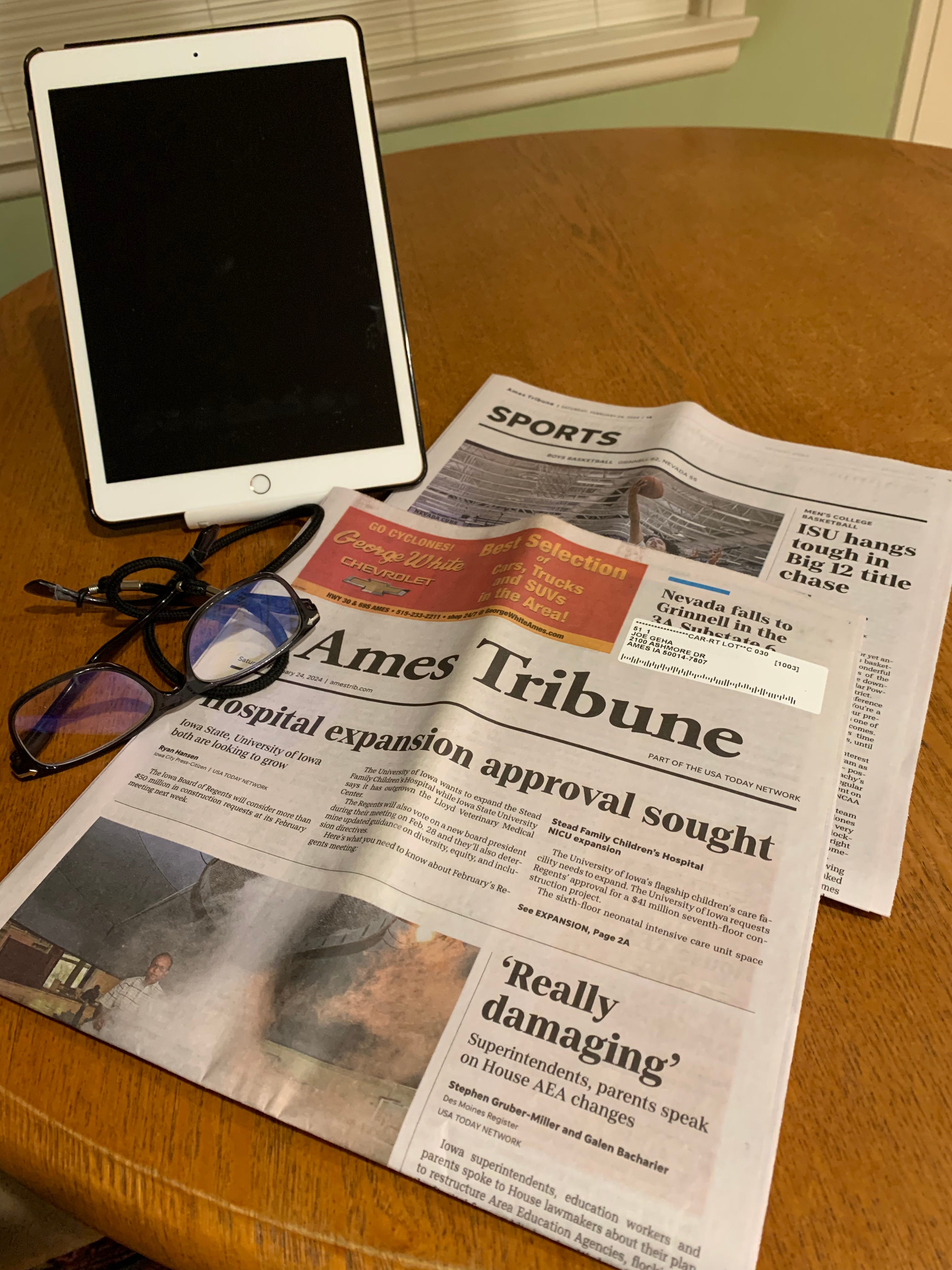 Issues of Local Interest - by Fern Kupfer and Joe Geha