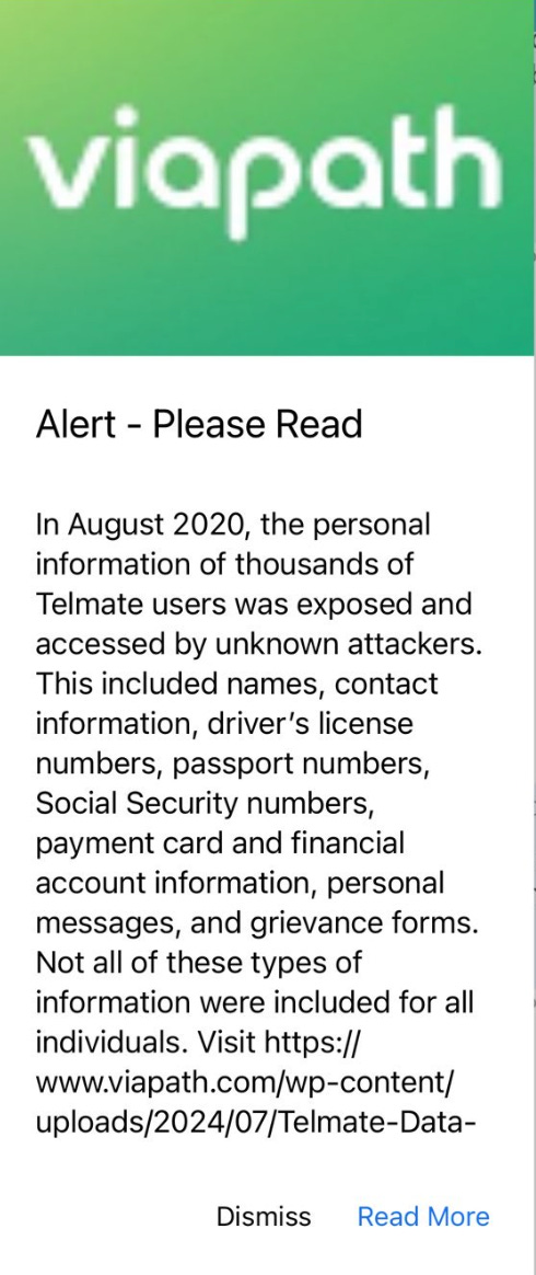 Cybershitcurity: Telmate LLC