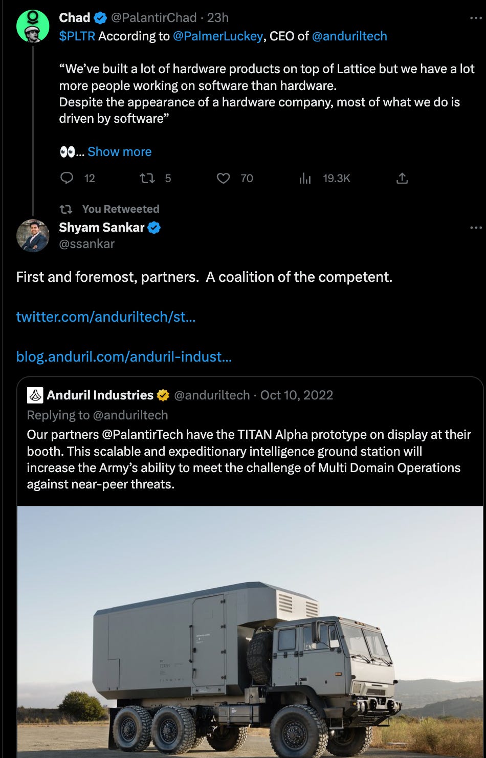 💫 WE ARE FAMOUS | Palantir Bullets #36