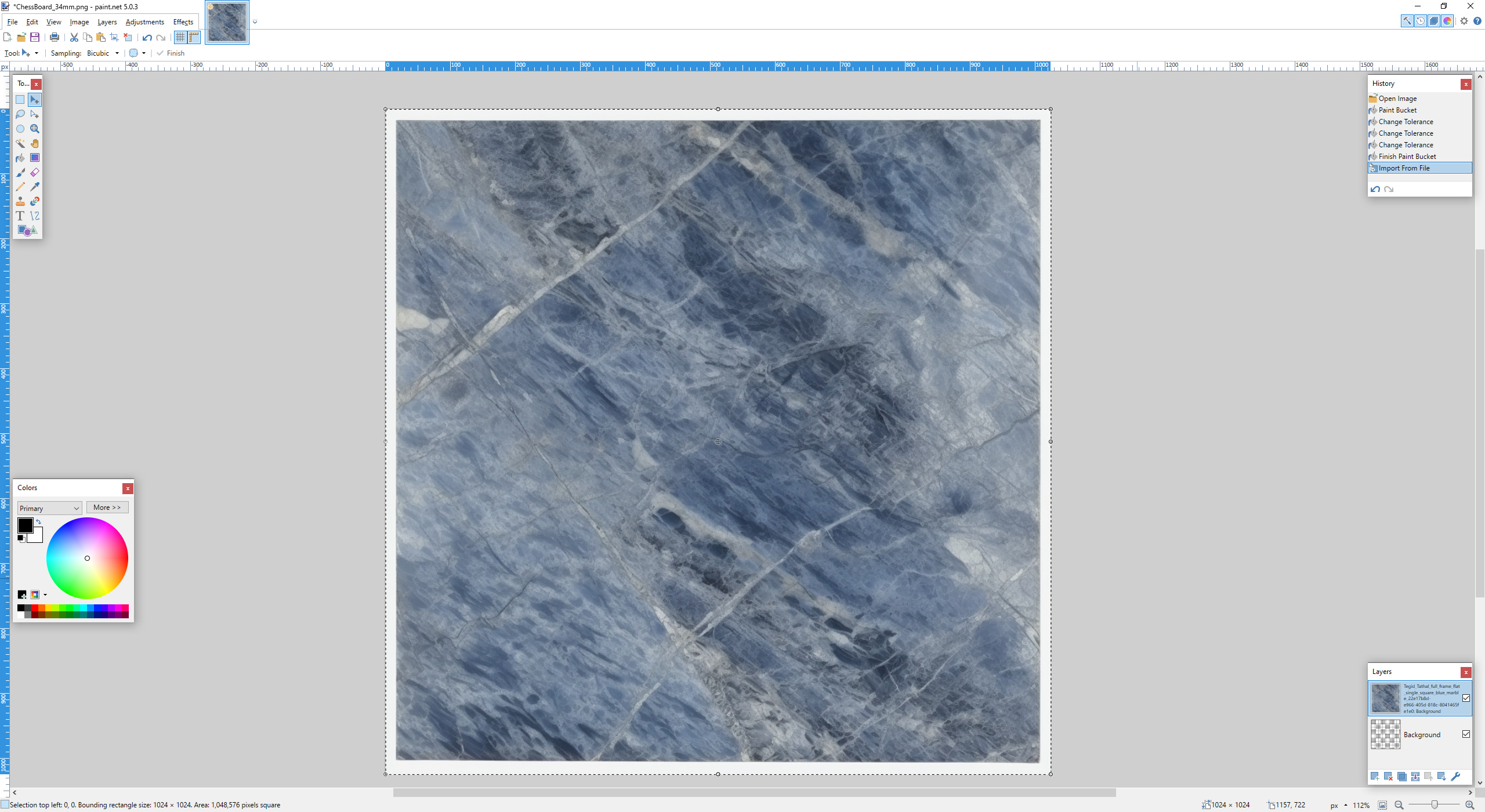 Designing a 3D Printed Chessboard in HueForge