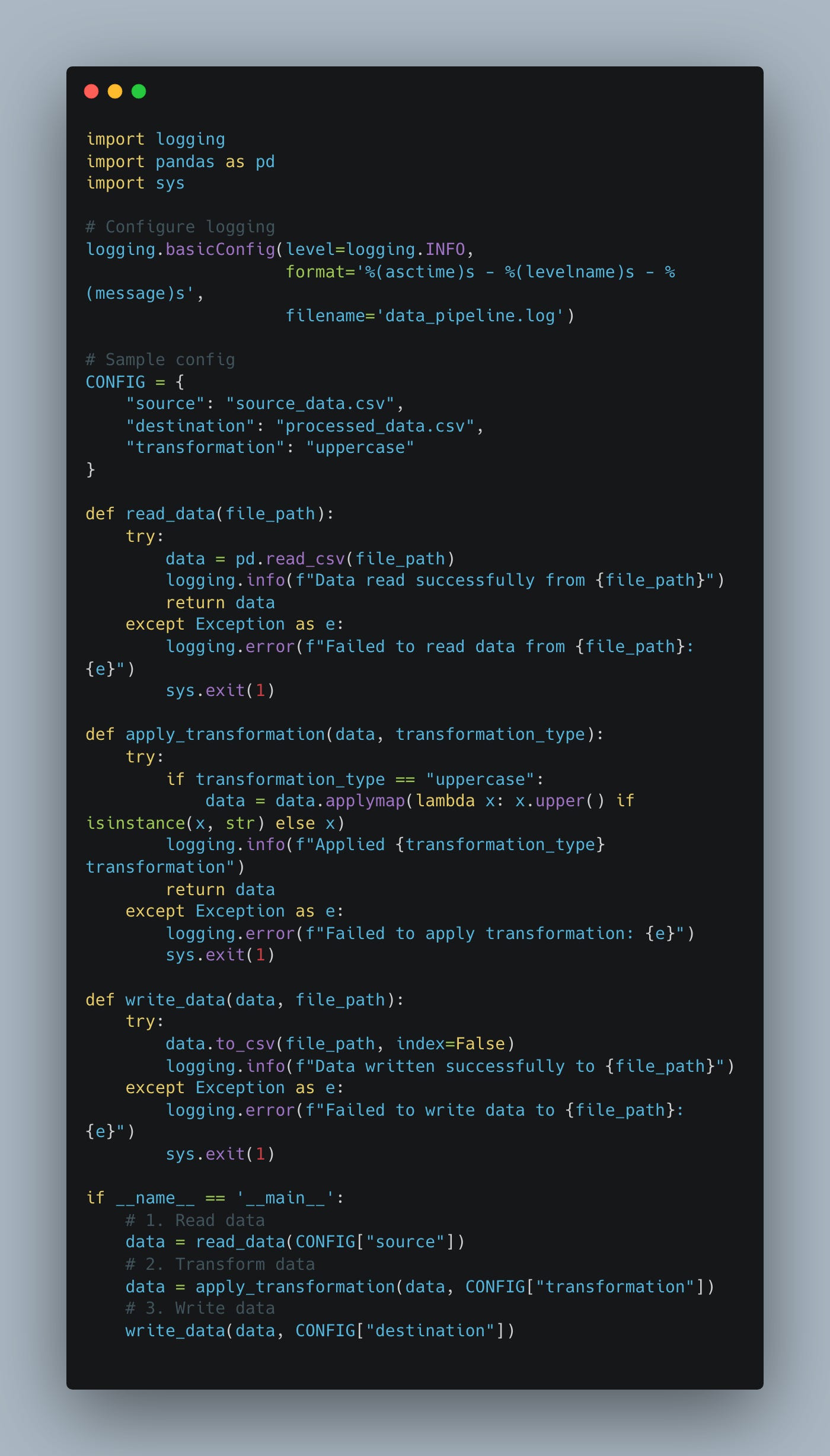 Config Driven Pipelines - by Daniel Beach