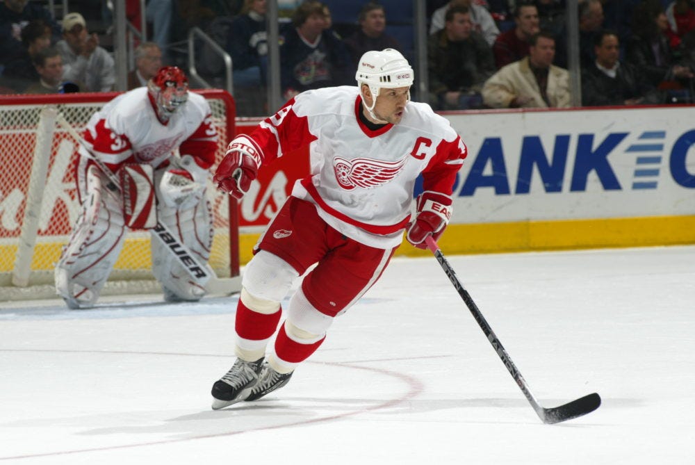 Red Wings Rookie Rewind: Steve Yzerman - by Matthew Zator