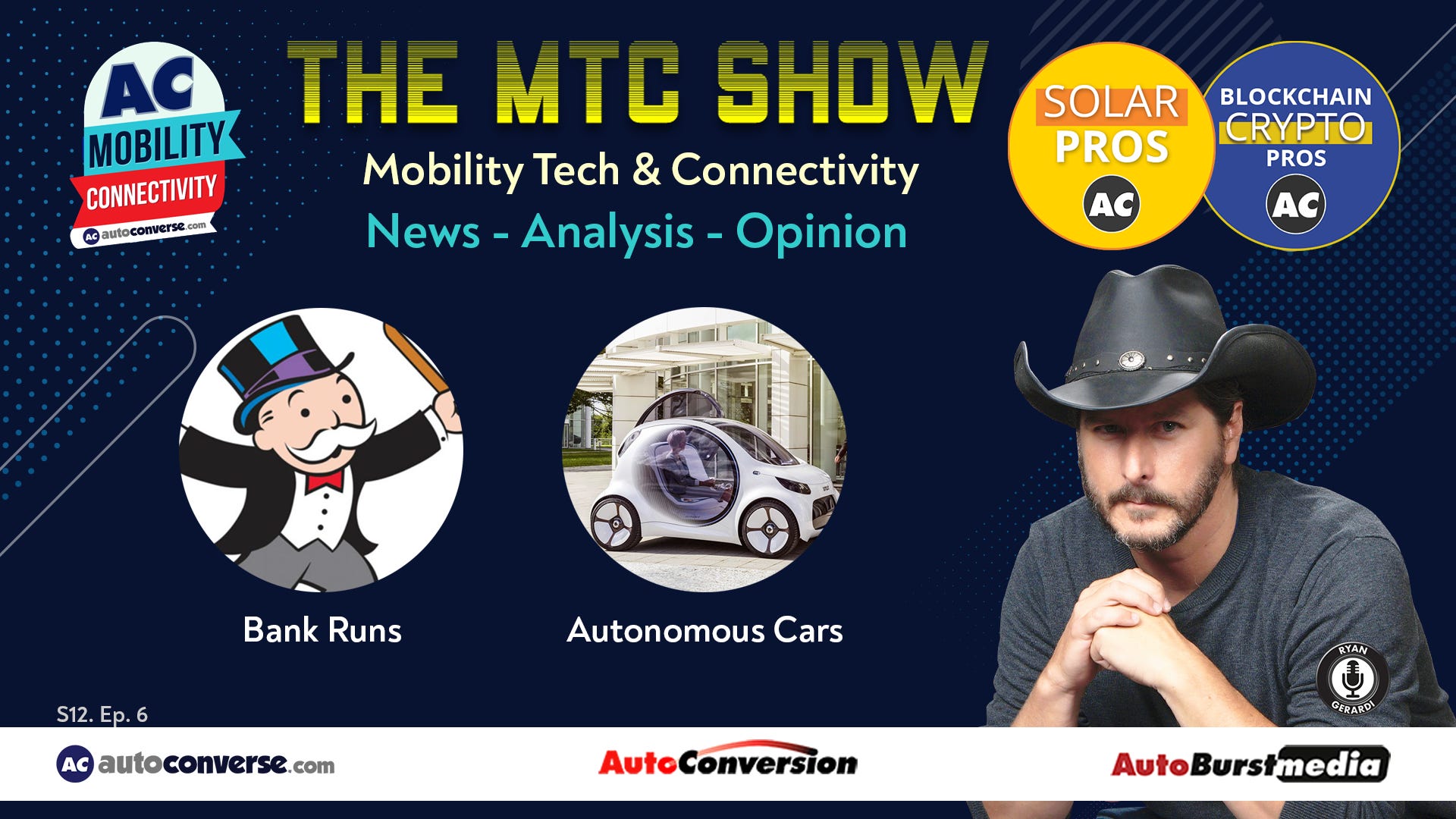 MTC Show - Bank Runs, Self-Driving Cars, and AI Chat to Go for a Ride