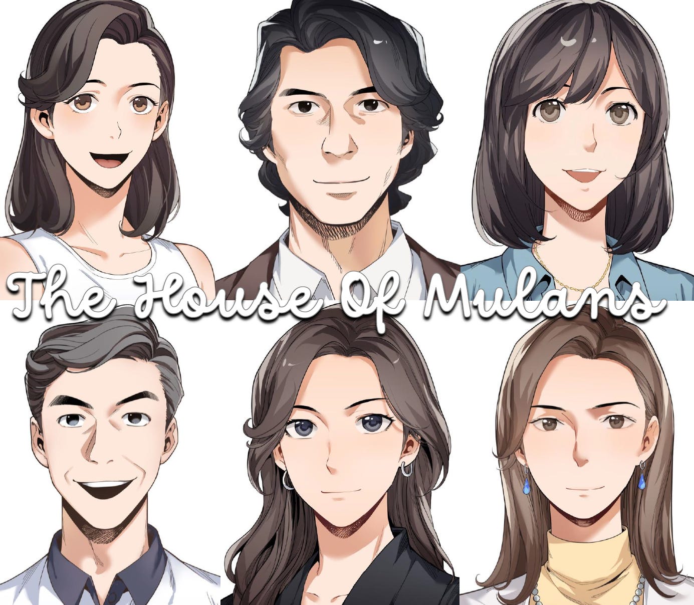 Meet the Members of the House of Mulans - by Shinya Deguchi