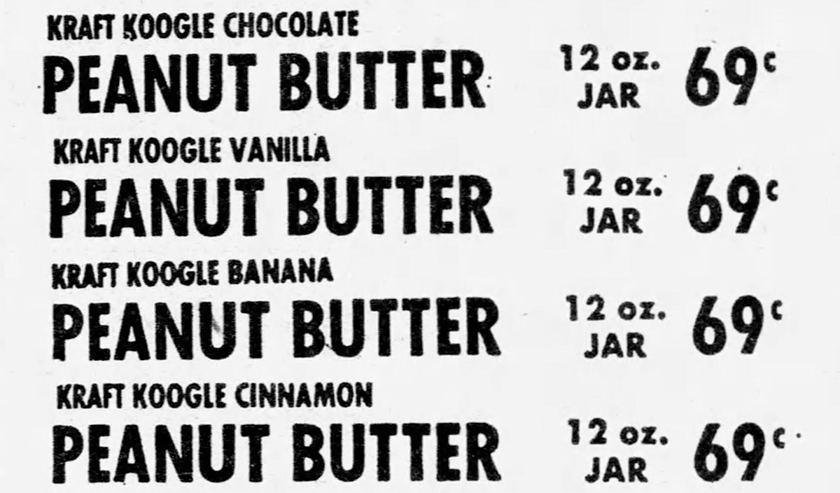 Koogle Peanut Butter Spread - The Retroist