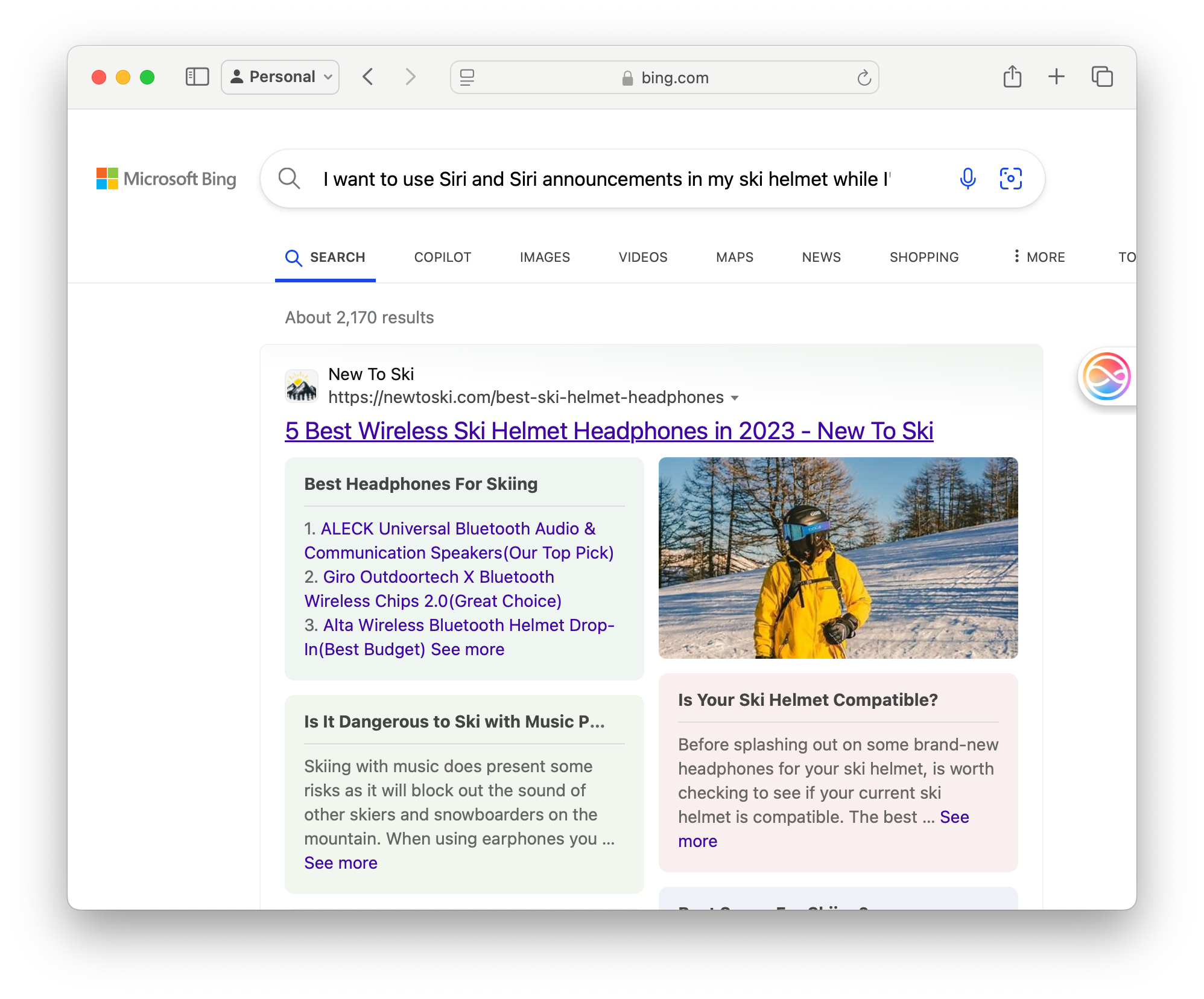 To Bing or Not to Bing - by Alexander Gounares