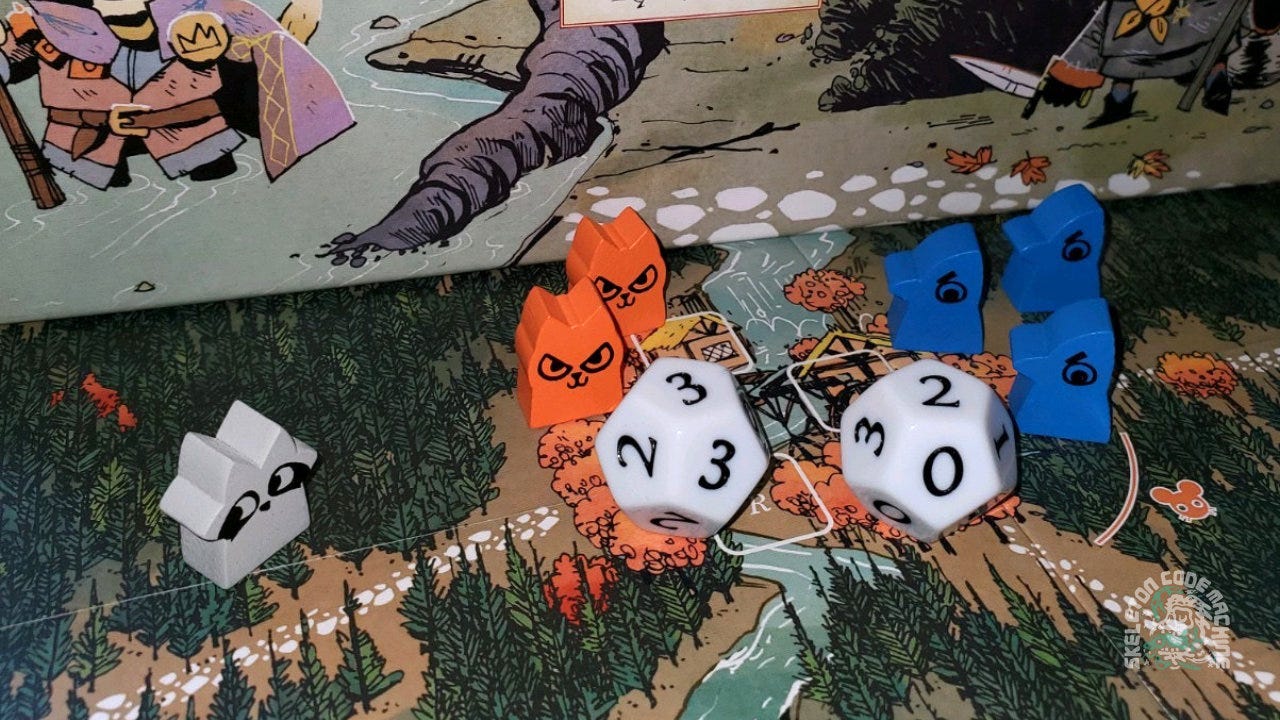Opposed dice rolls - by Exeunt Press