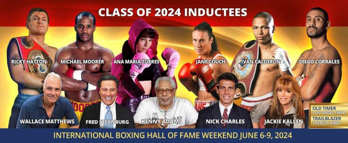 Hatton, Corrales, Moorer, Calderon elected to Hall of Fame