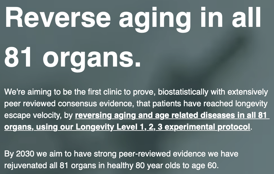 Measuring and Reversing Biological Age