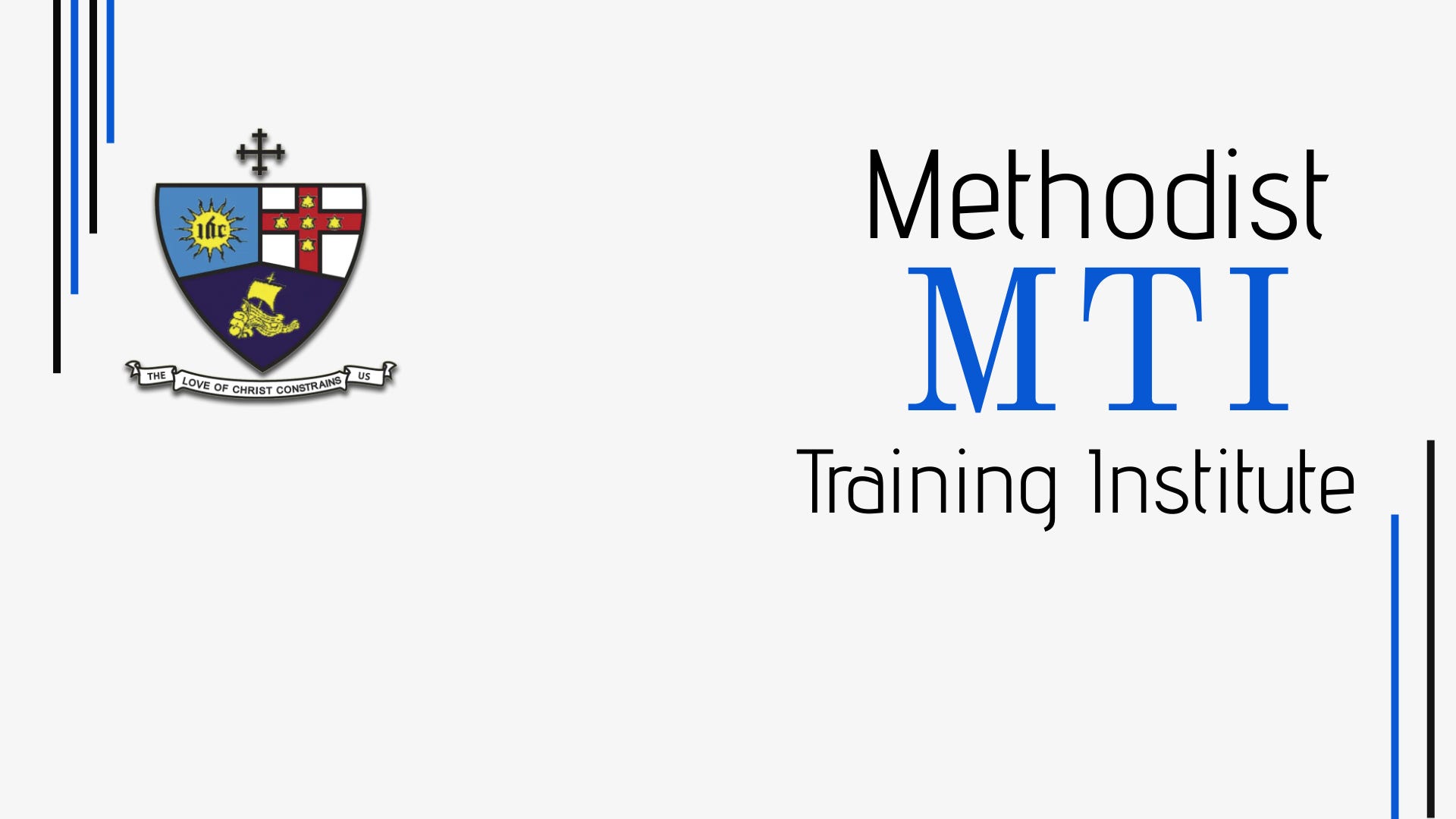 SCD launches Methodist Training Institute; teaching begins September 4