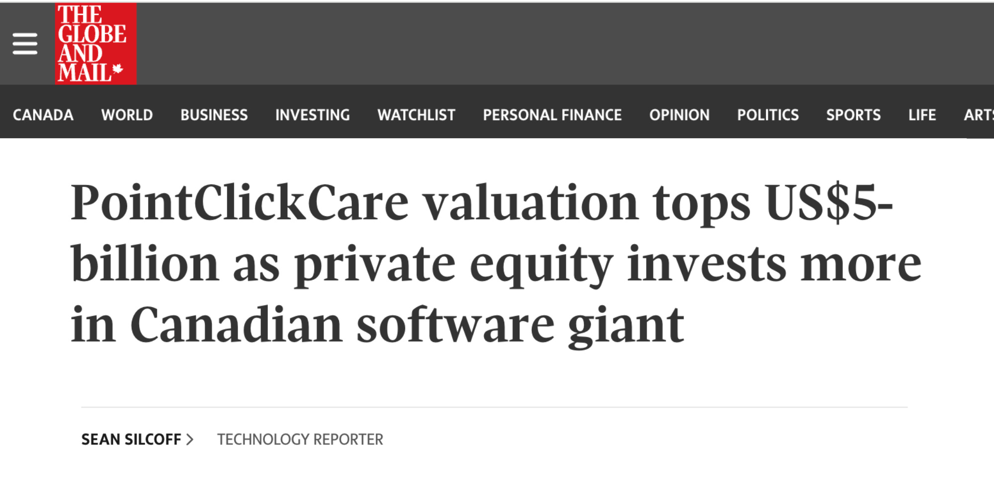 Dave Wessinger: the GTM Story of PointClickCare ($5 Billion Valuation)