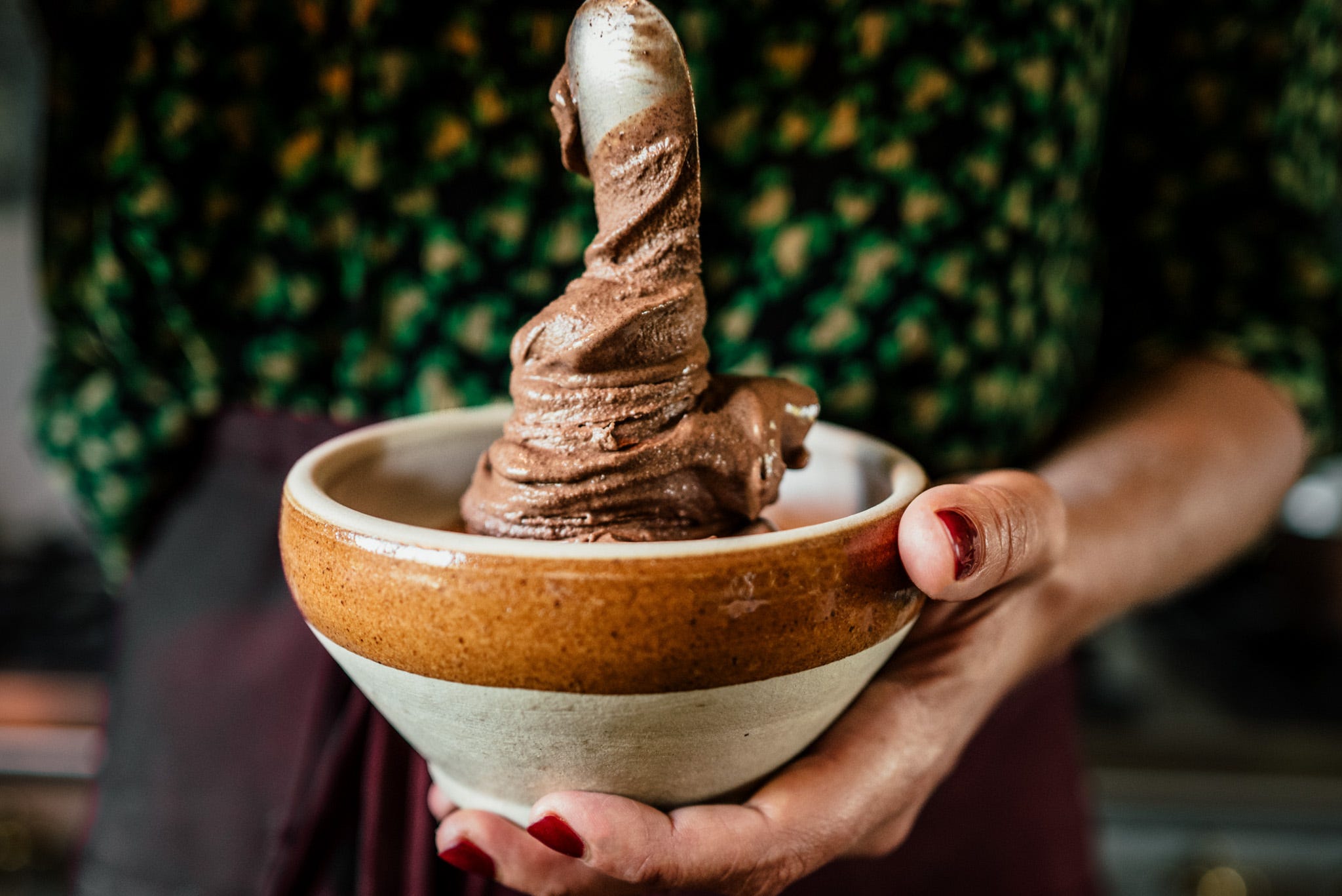Rich Chocolate Ice Cream - by Shaye Elliott