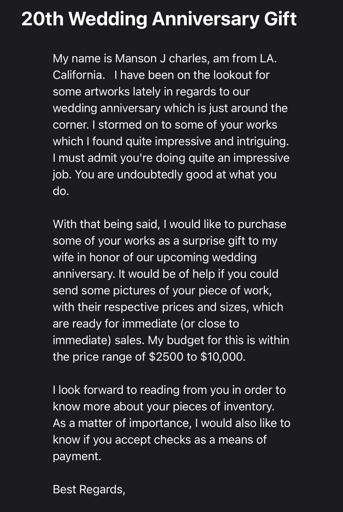 Beware of Art Scams: Protecting Artists from Fraudulent Buyers