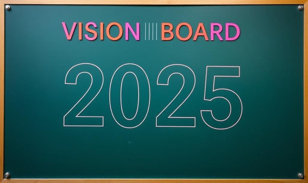 How to Create Your Vision Board in 2025 to Achieve Big Success. And 1st ...