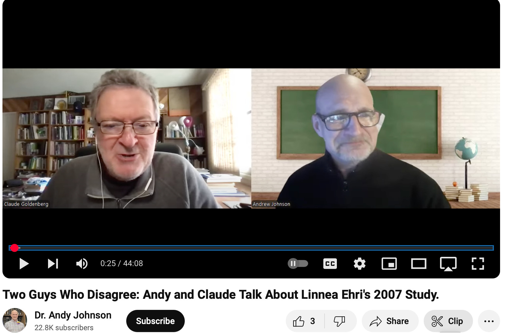 Two guys are at it again - by Claude Goldenberg