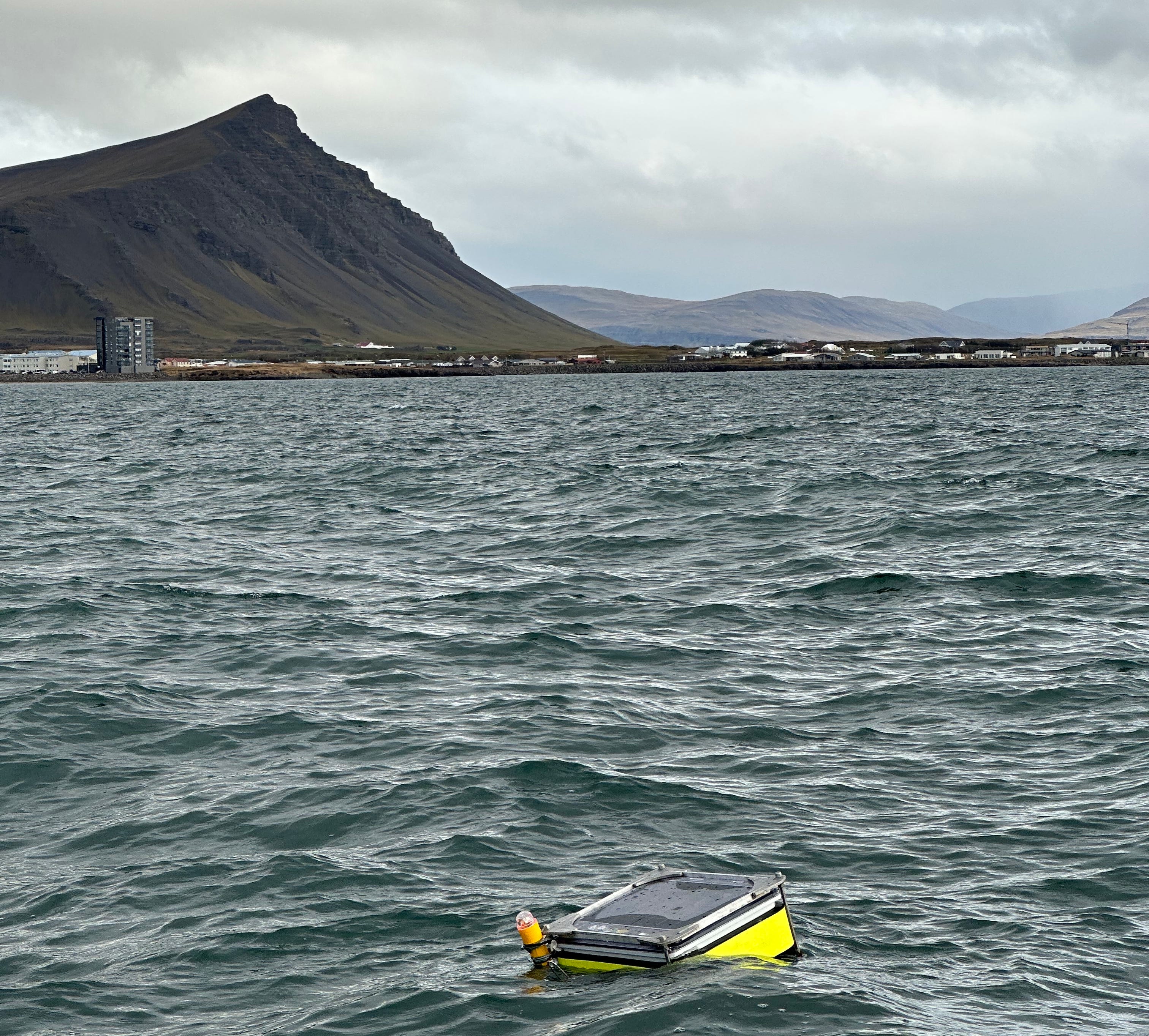 Mæla sjávargæði í rauntíma - Running Tide á Íslandi