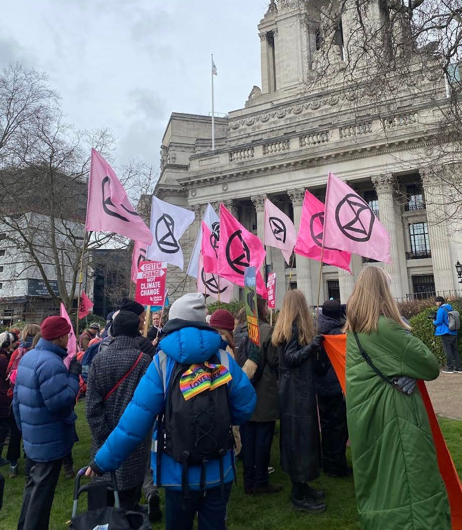 Insurance Mayhem: Extinction Rebellion Protests Insurance Companies ...