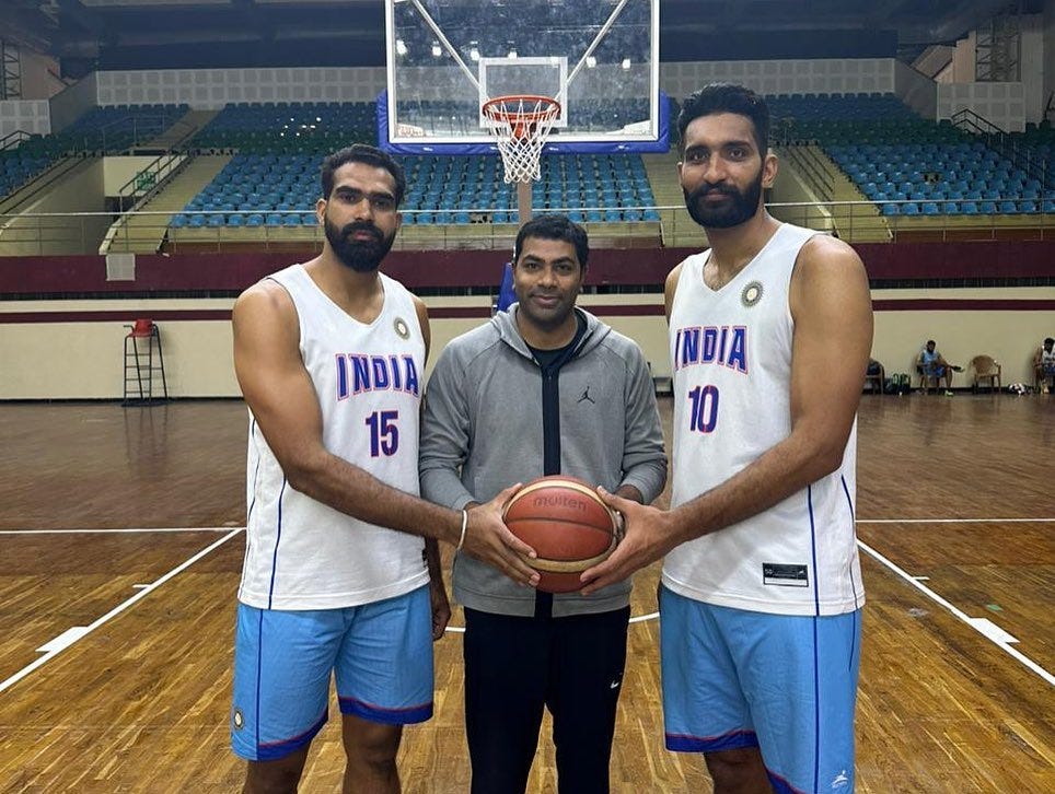 Asia Cup Qualifiers: Indian Basketball Men's Team Final Roster Announced