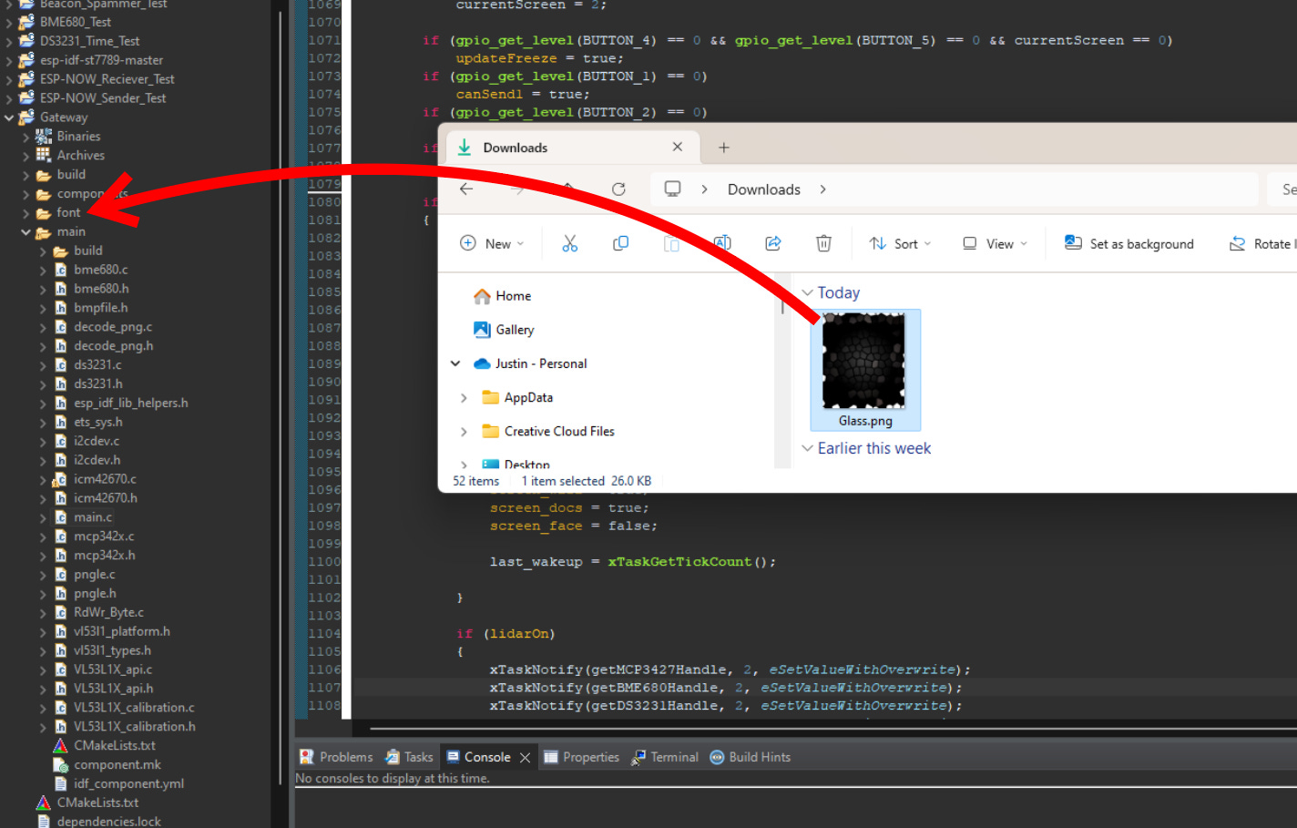 ESP32-Based Wireless Smartwatch | LiDAR Distance Sensor and WiFi ...
