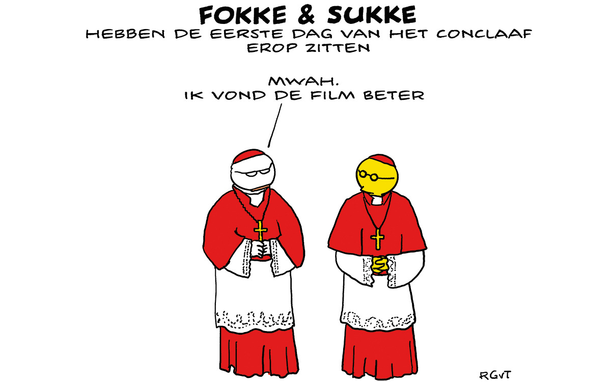 Conclaaf - by Jean-Marc van Tol - Fokke & Sukke Substack