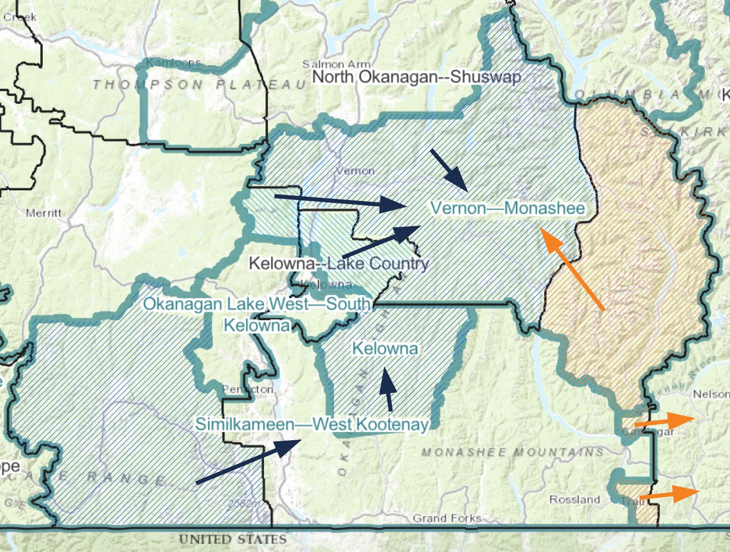 Conservatives, Liberals come out ahead on new B.C. map