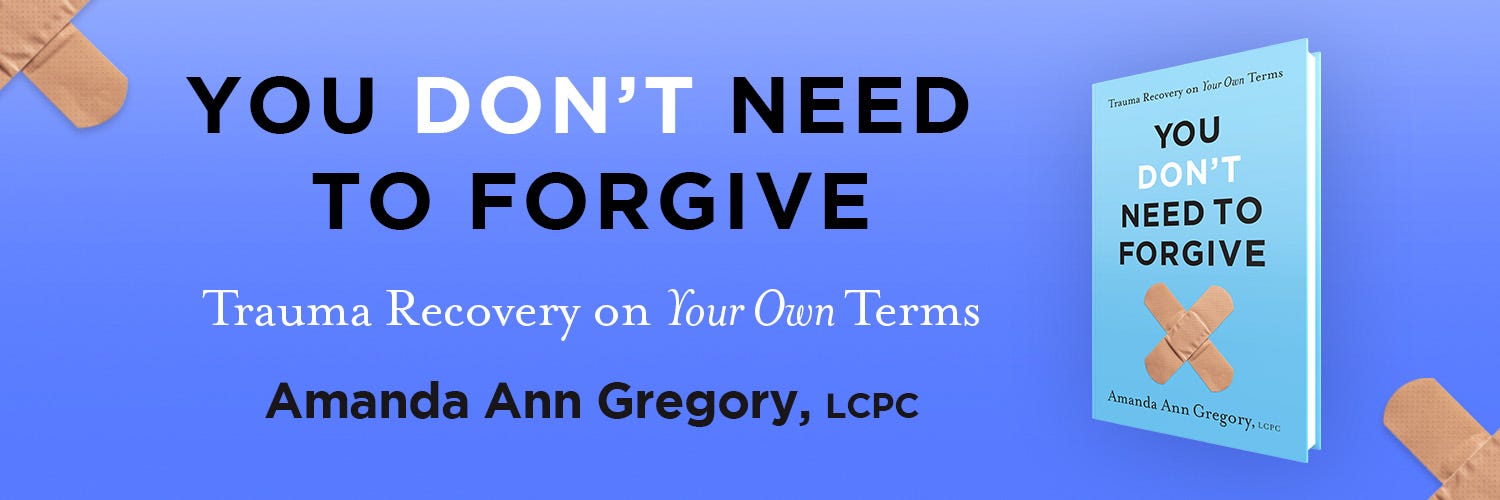 Trauma & Forgiveness Videos - by Amanda Ann Gregory