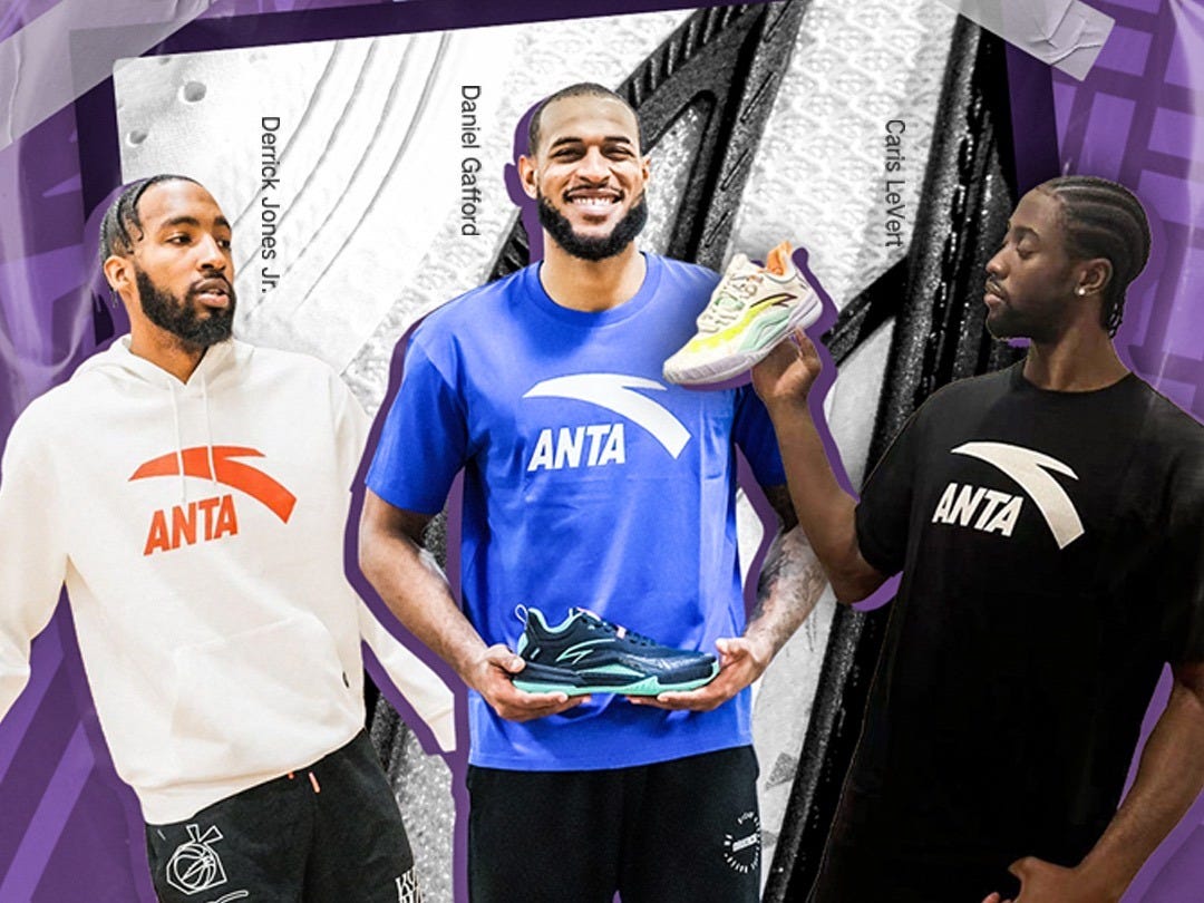 Kyrie Irving, ANTA Sign Daniel Gafford, Caris LeVert, and Derrick Jones ...