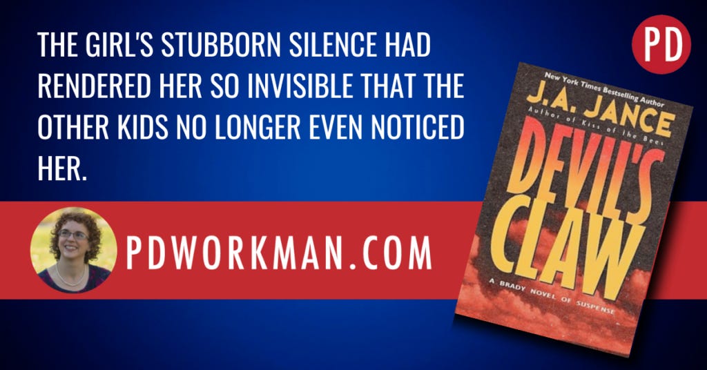 Murder and Redemption: Inside j.a. Jance’s Devil’s Claw