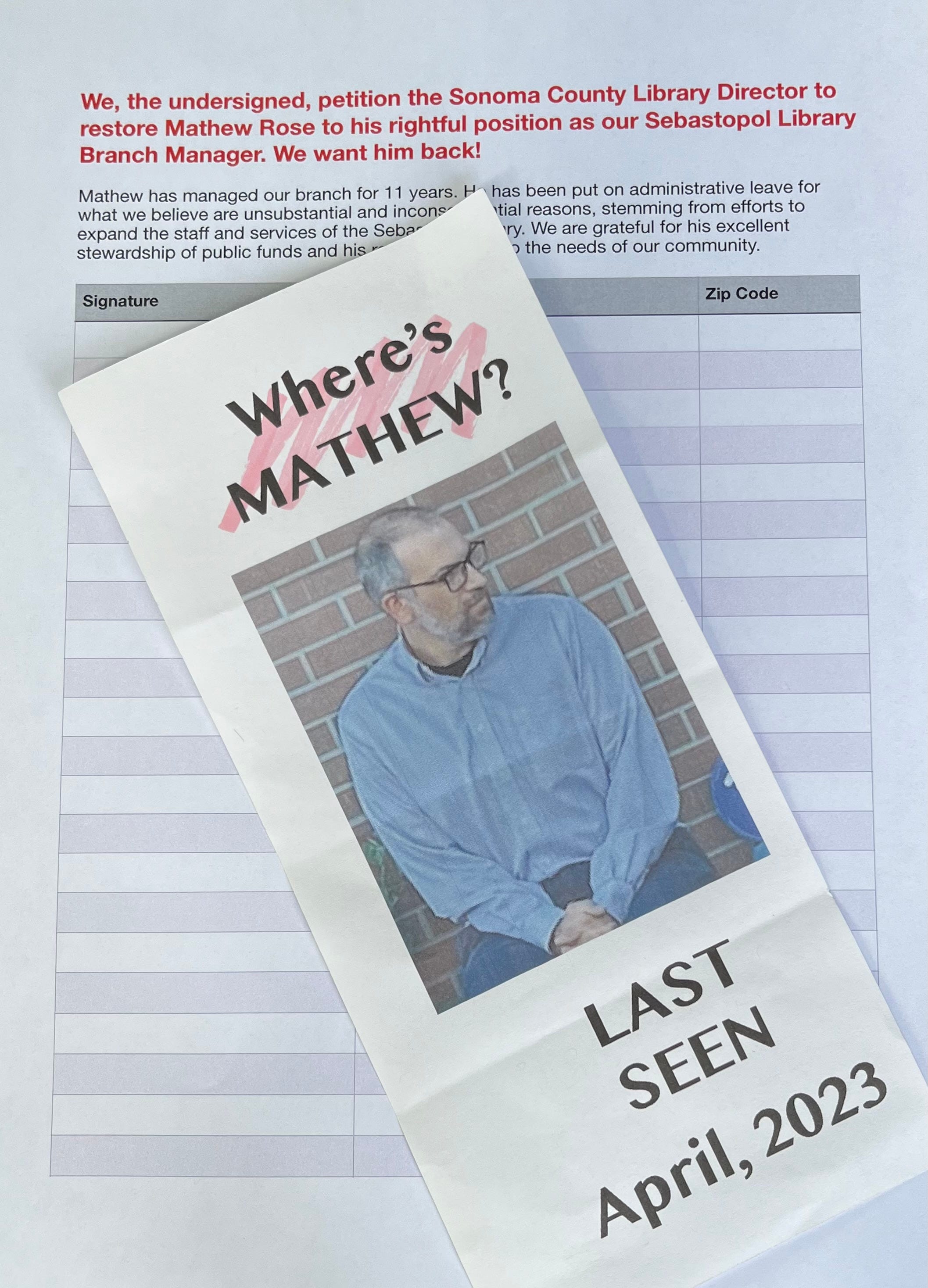 Petition: We want our Librarian back - by Dale Dougherty