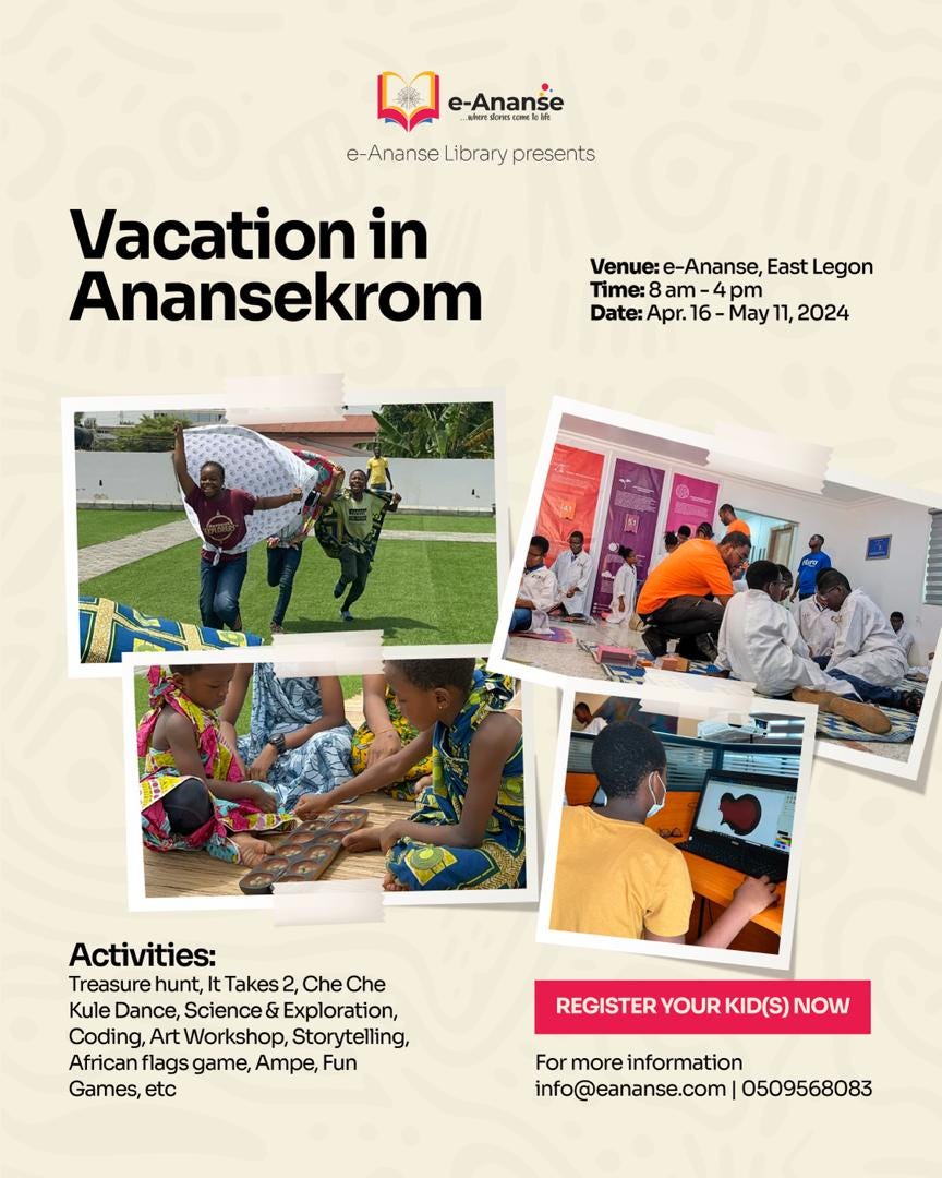This Week at e-Ananse - e-Ananse Library