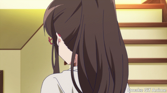 Omake Gif Anime - Fuuka - Episode 4 - Koyuki-chan Red Glasses