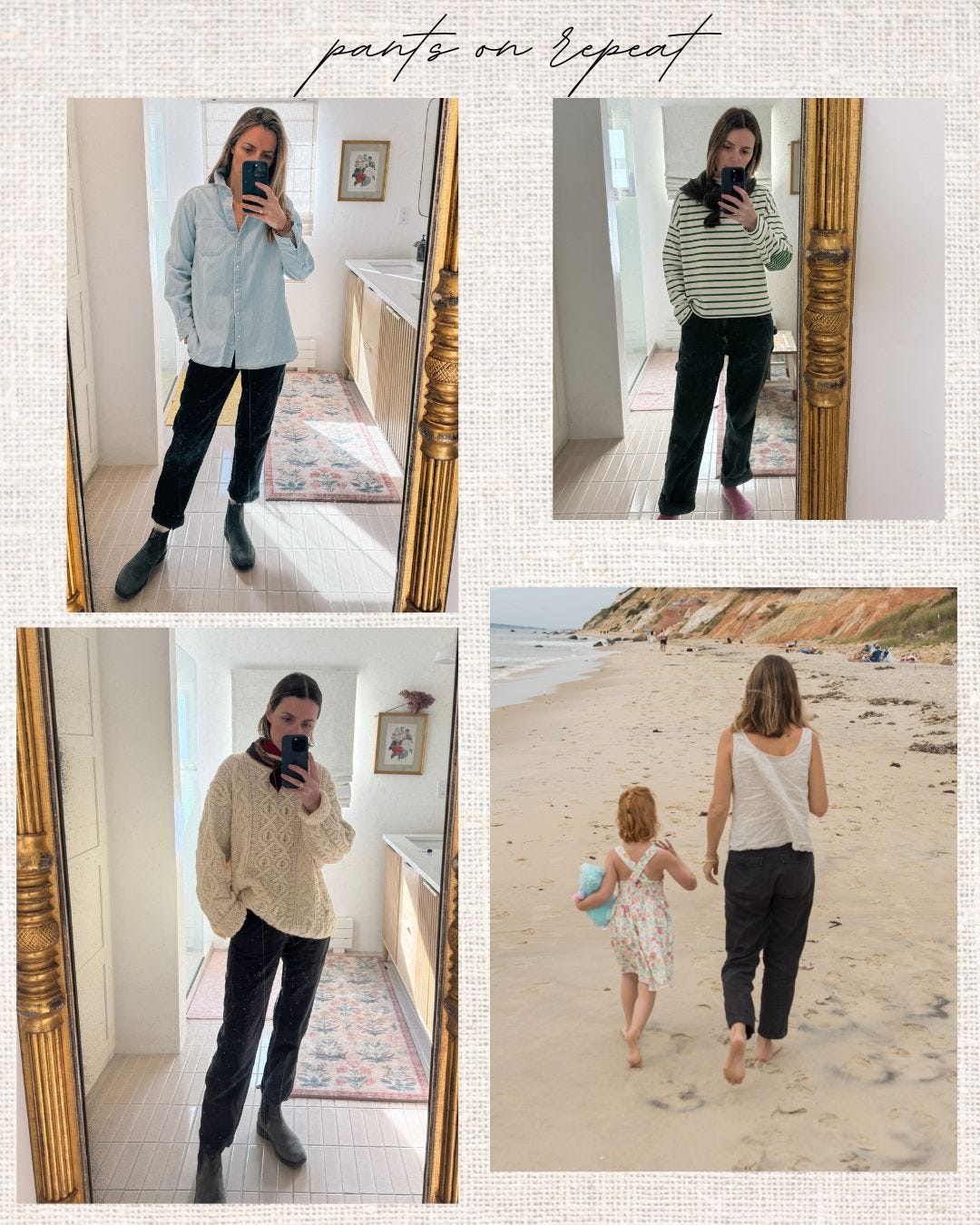 The Joy Of Wearing The Same Thing - by Jess Kirby