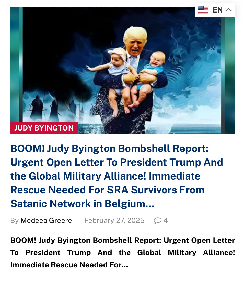 BOOM! Judy Byington Bombshell Report: Urgent Open Letter To President ...