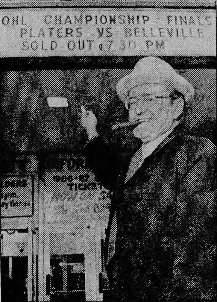 Hockey Community Mourns Joseph Holody, Former Owner of Owen Sound Platers