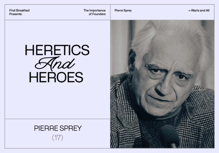 Pierre Sprey, Warts and All