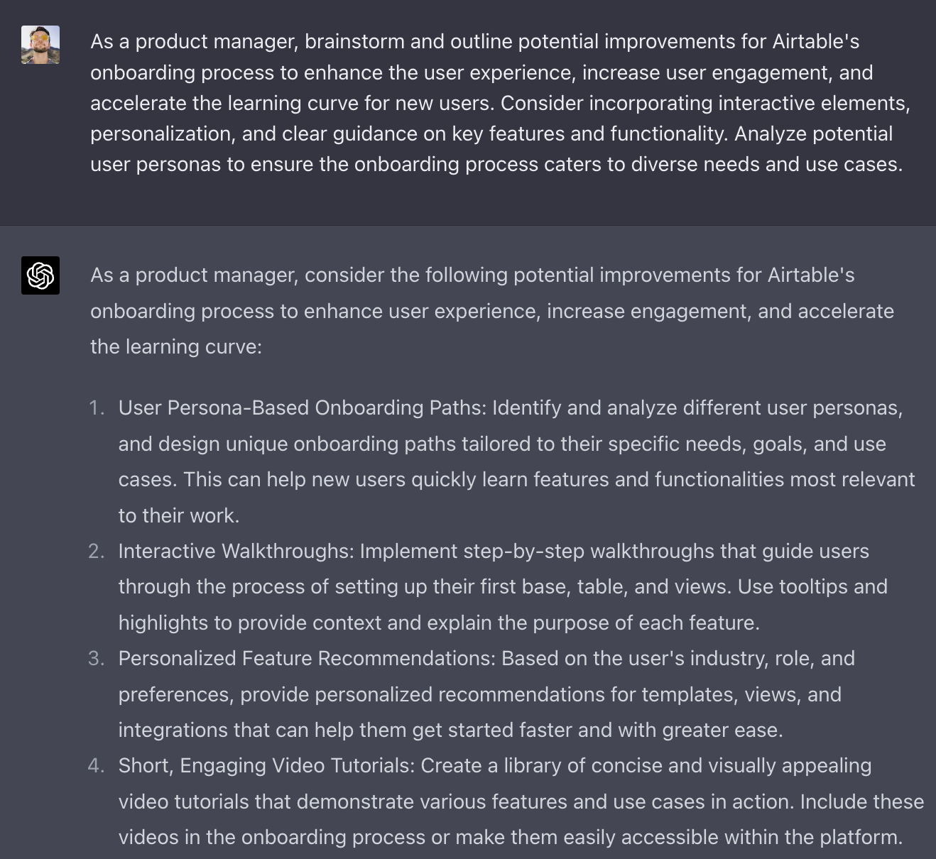 How to use ChatGPT in your PM work - by Lenny Rachitsky