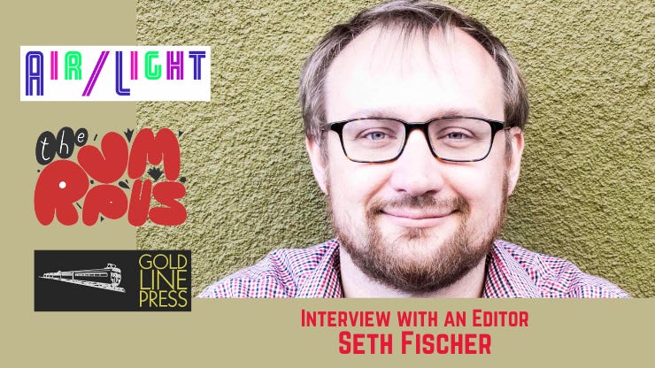Submission Sunday 1.28.24: Editor Interview with Seth Fischer
