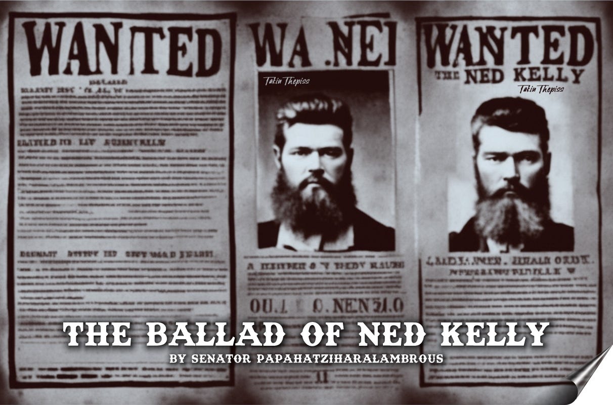 "The Ballad of Ned Kelly" B Major (A Cappella)