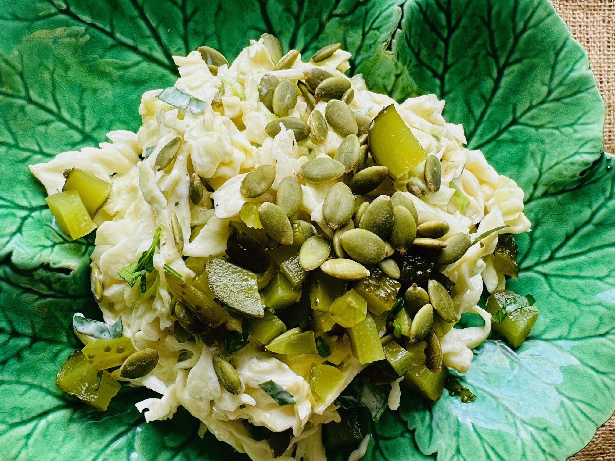 A COLESLAW INTERVENTION. - Jill Dupleix Eats