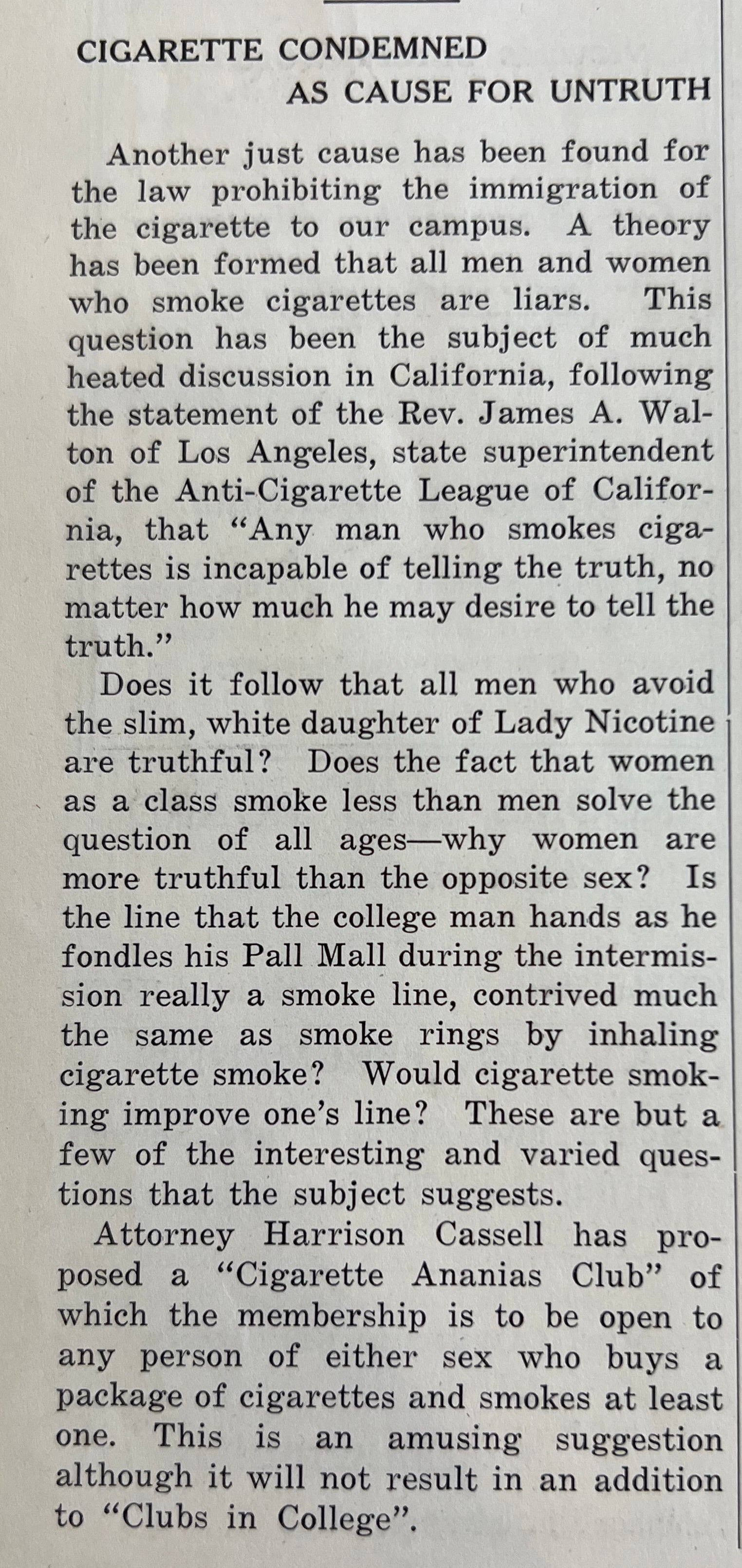 Lady Nicotine - by Simone - either/oyster