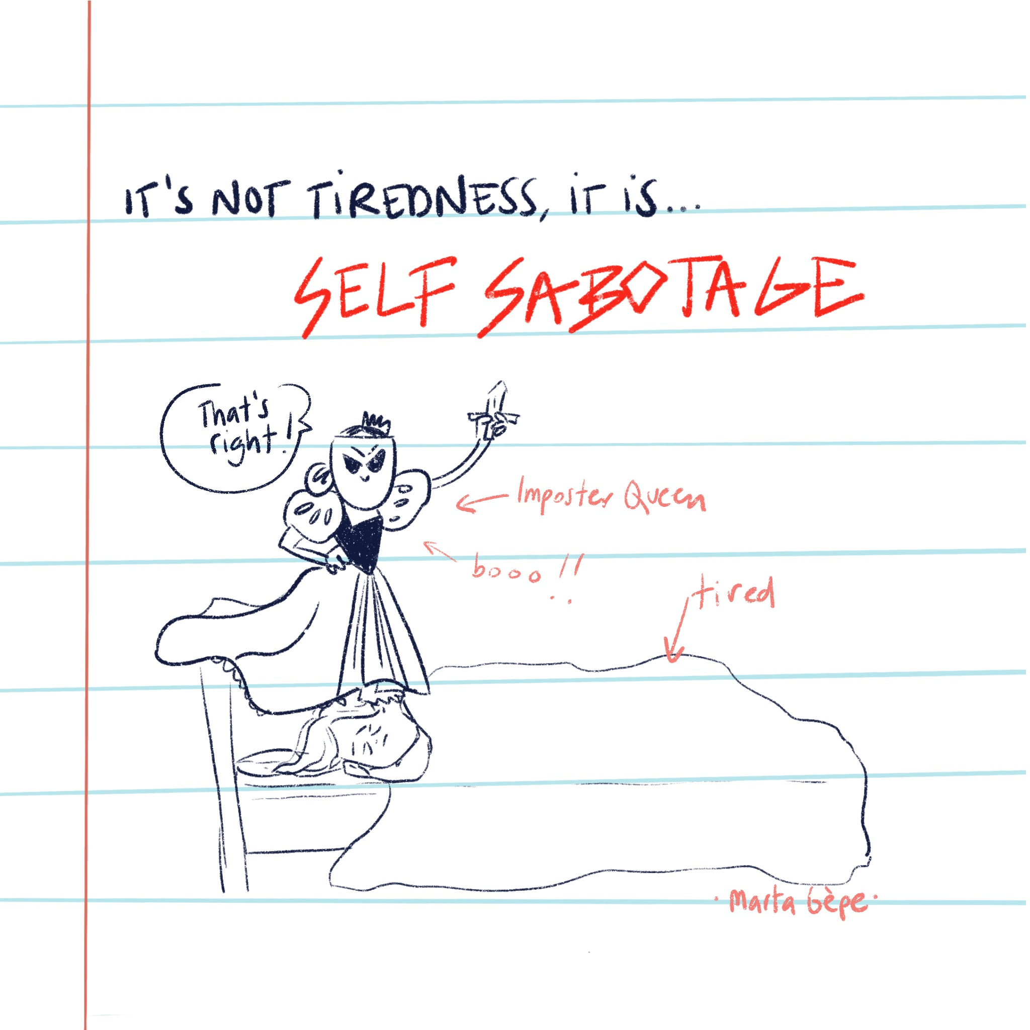 A Love Letter to the Tortured Creative - by Marta Gèpe