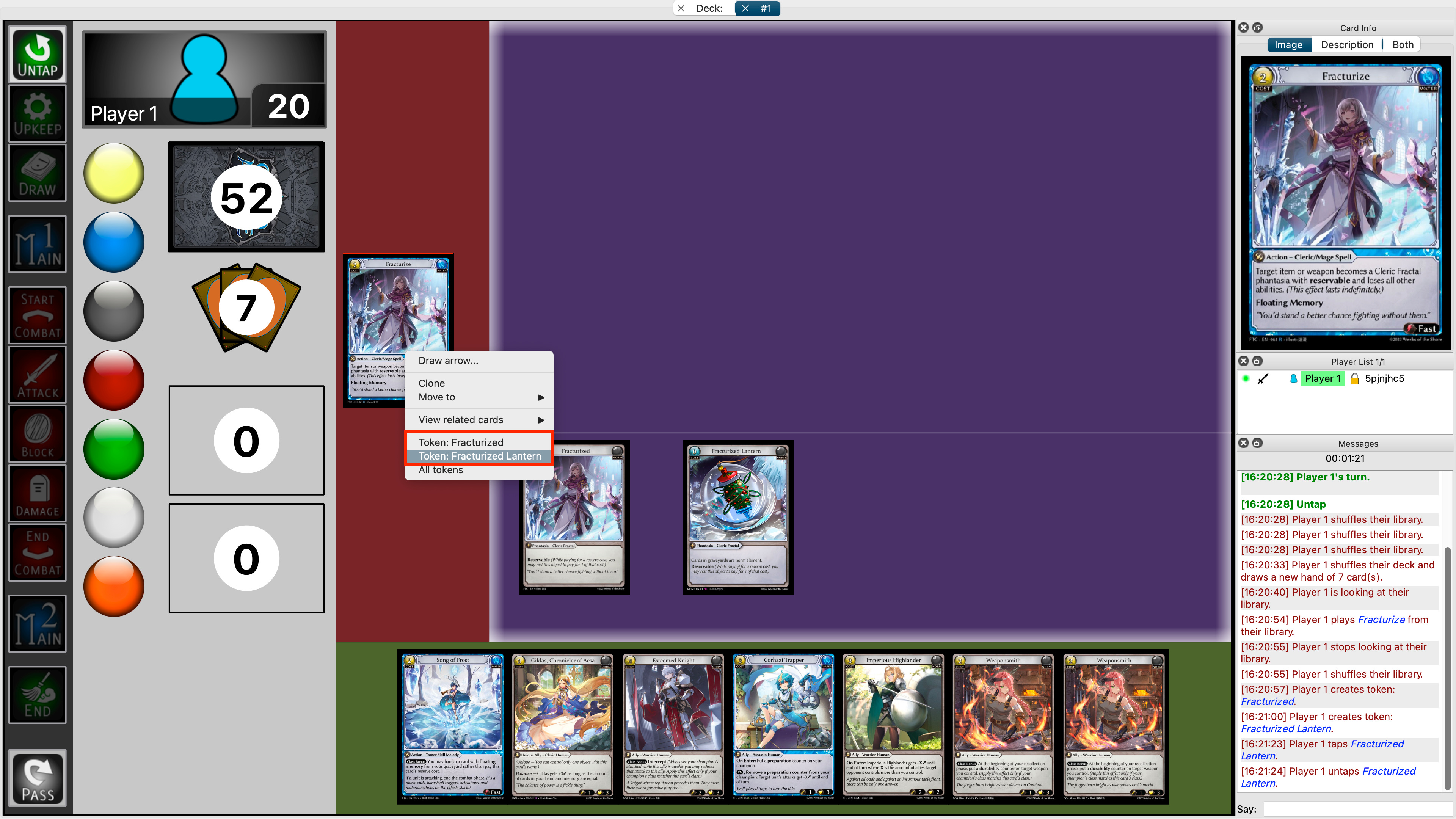How to play Grand Archive TCG on Cockatrice