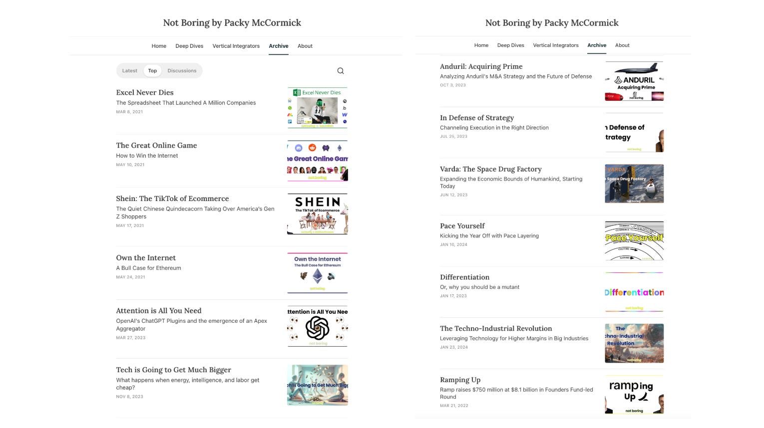 Packy McCormick, Not Boring - by Molly O’Shea - Sourcery