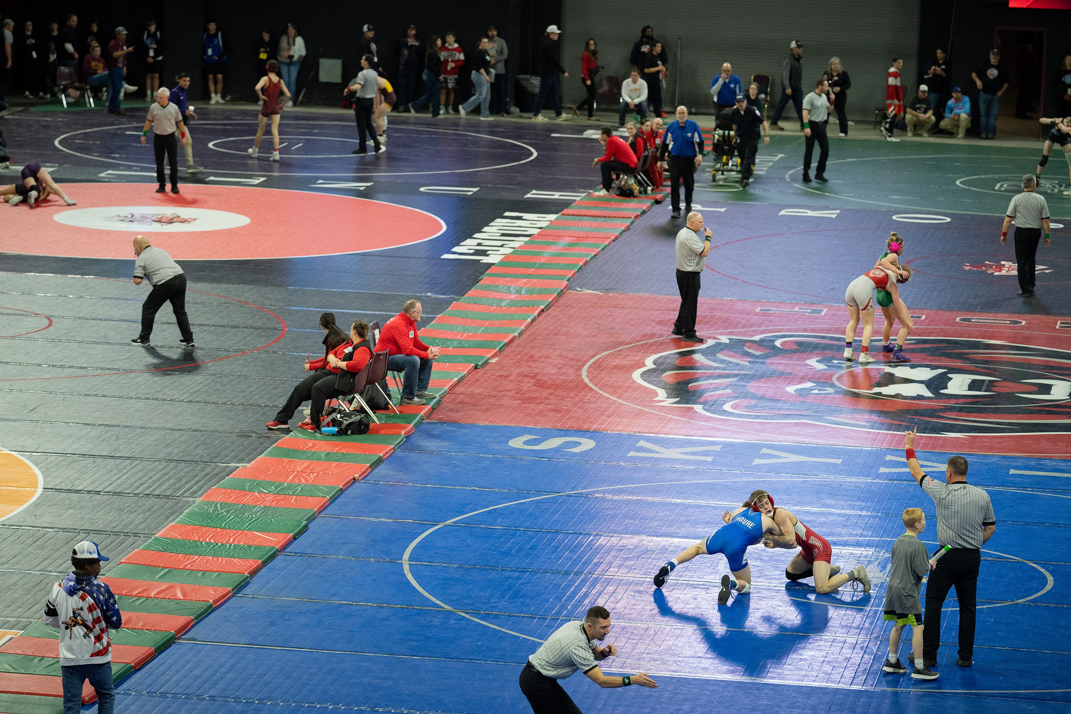 High School Wrestling - by Kenneth Jarecke - Mostly True
