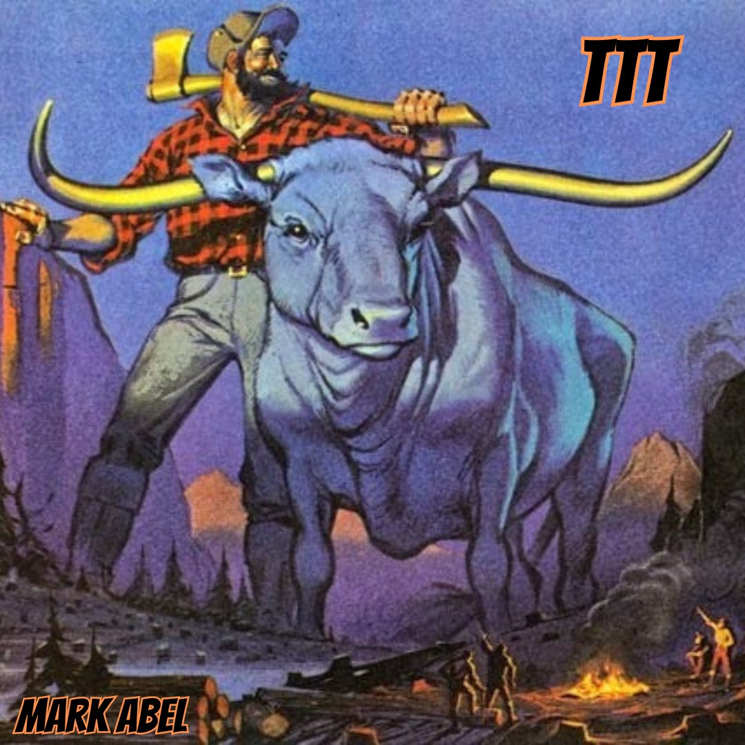 TOO TALL TALES UPDATE - by Mark Abel - TOO TALL TALES