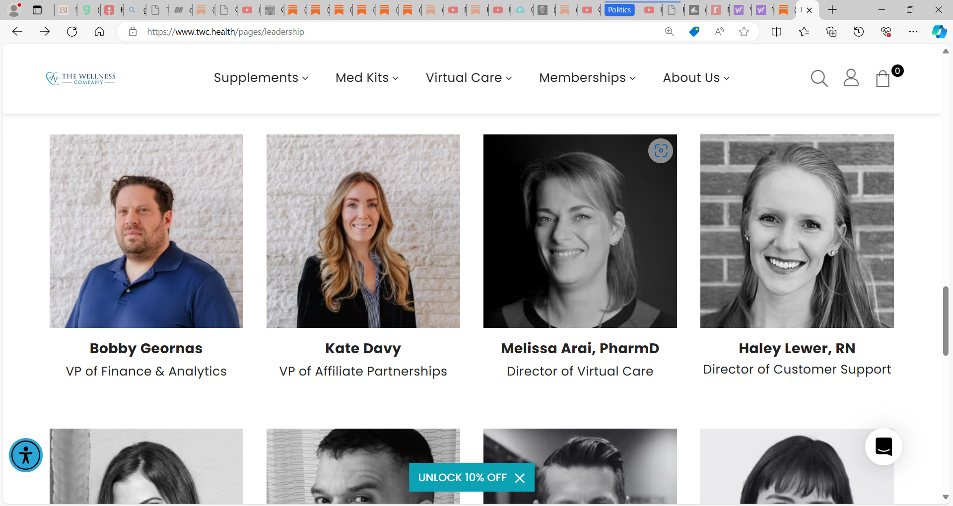 I stand with The Wellness Company (TWC) in technical support with Drs. Harvey Risch, Peter ...