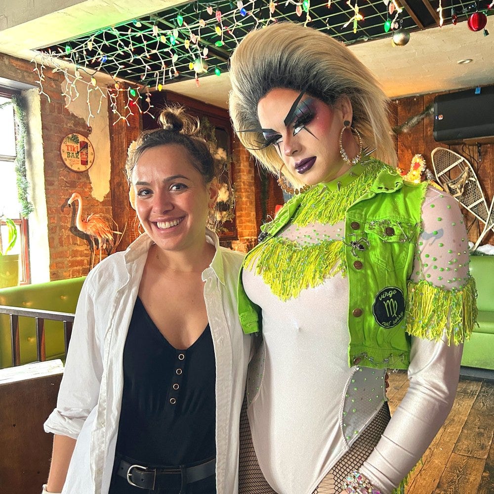 An interview with Nancy Nogood, sober drag queen in New York City