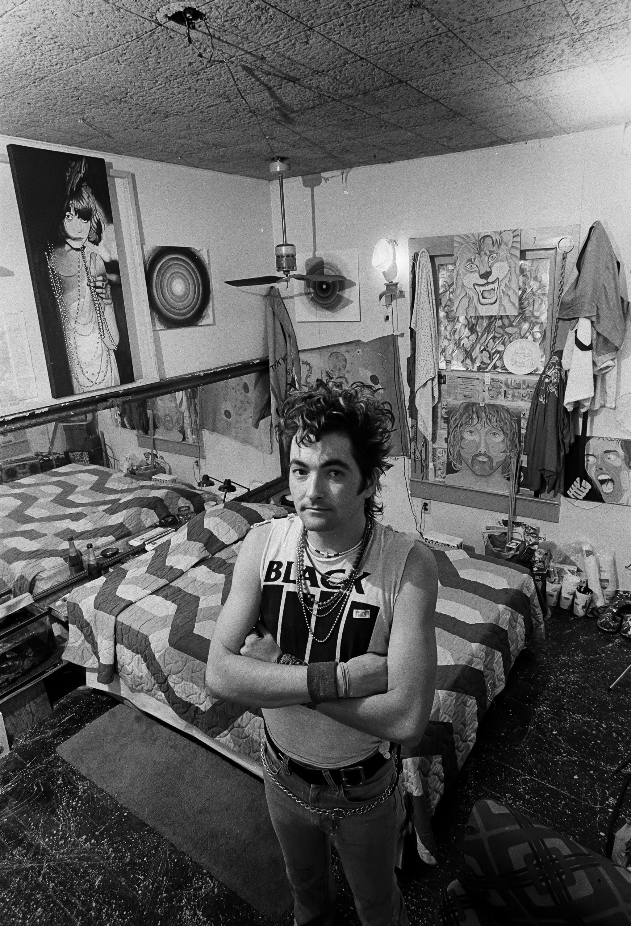 1983 photos from the infamous OAF House