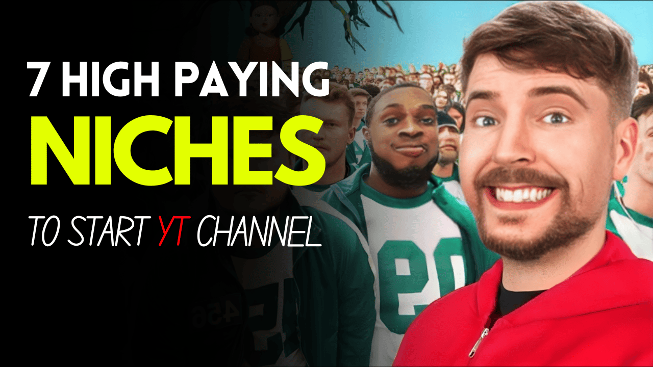 7 Trending and High-Income YouTube Niches
